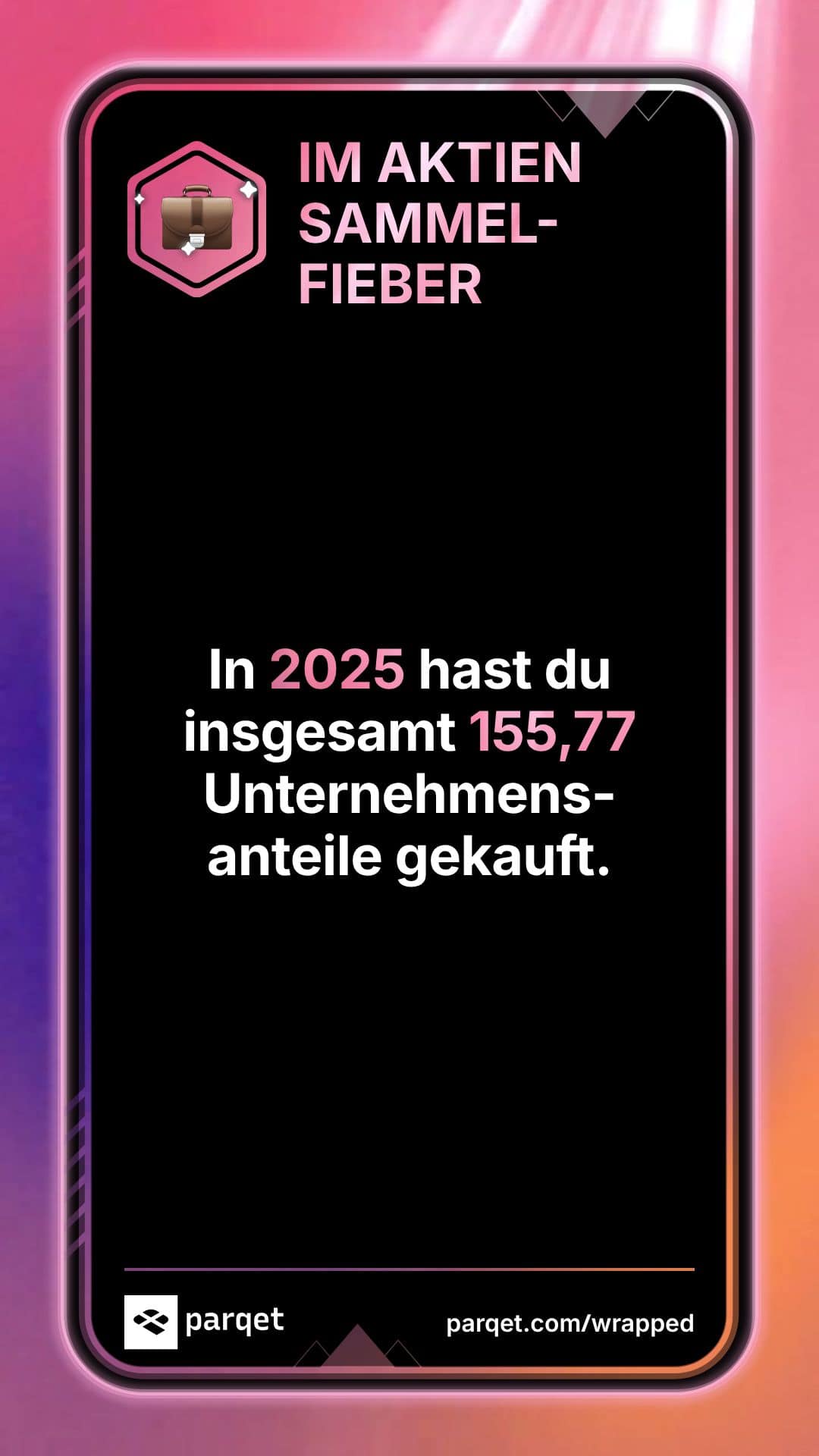 Parqet Wrapped 2025: Dein Jahresrückblick fürs Depot | Aktiengram